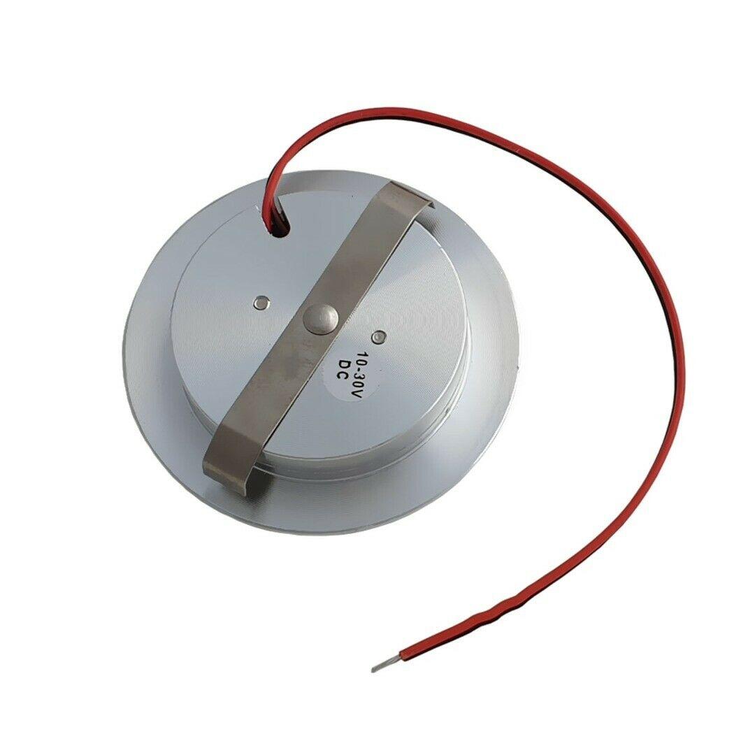 10 x LED 12V 24V Spot Lights Dimmable Caravan Motorhome Boat Recessed ...