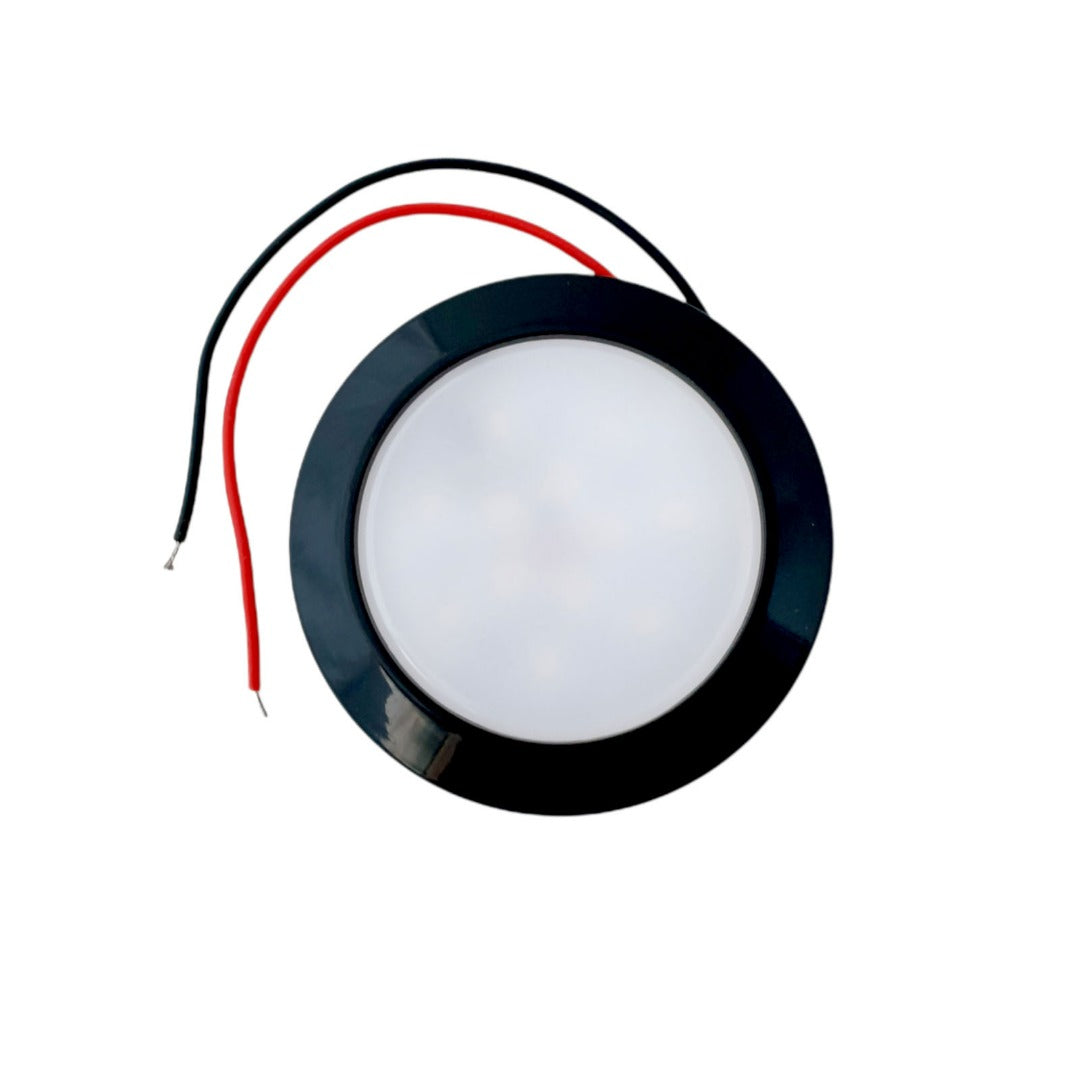 LED 12V 24V Spot Light Black Surface Mounted Downlight Dimmable IP66 ...