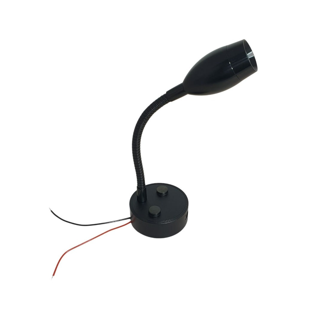 LED Flexible Reading Light 12V 24V Spotlight 3W Touch Dimmable USB – Marvix