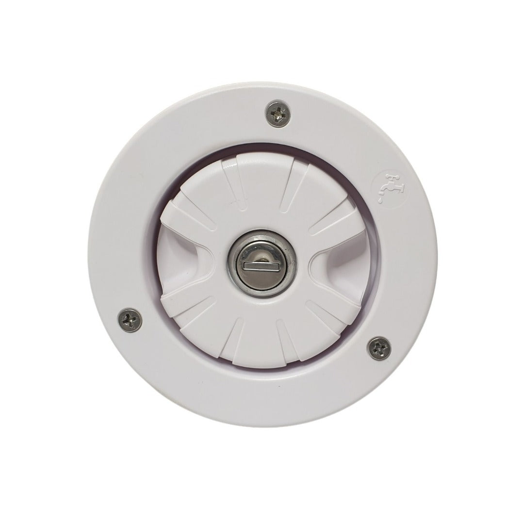 Fresh Water Tank Locking Inlet Filler Cap White – Marvix