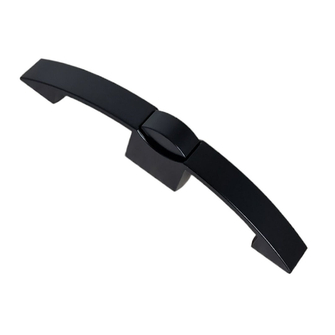 Cabinet Push Button Latch Lock Handle 128mm Catch Door Knob Black – Marvix