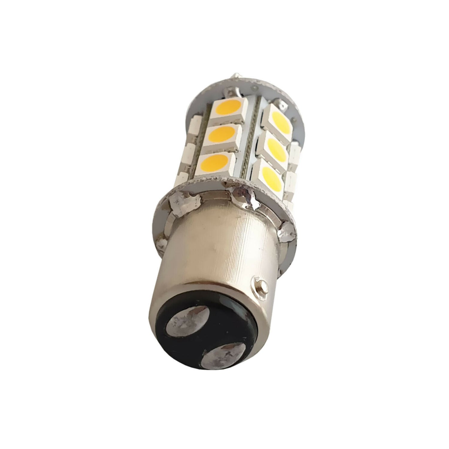 Led Bulb BAY15D Bayonet 24SMD 12V 24V Warm White Light 3.5W 10-30V – Marvix
