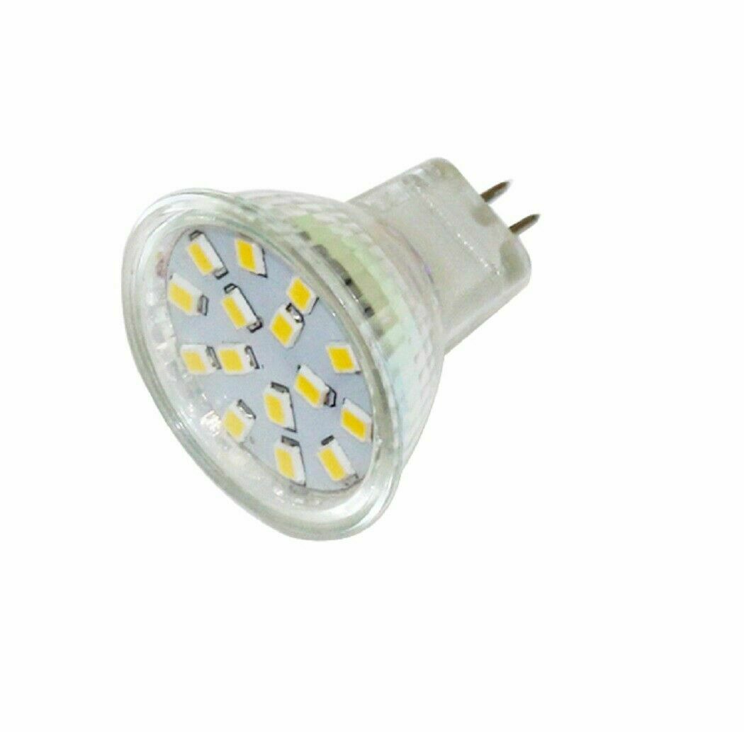 MR11 Led Bulb GU4 12V 24V Bright 15SMD Cool White Light 3W 10-30VDC Sp – Marvix
